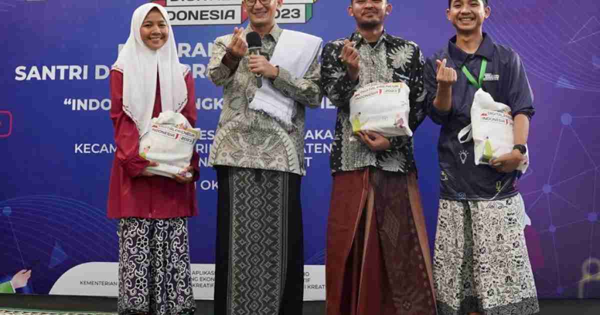 Siaran Pers: Menparekraf Dorong Santri Turut Wujudkan Kedaulatan Pangan ... Siaran Pers: Menparekraf Dorong Santri Turut Wujudkan Kedaulatan Pangan ...